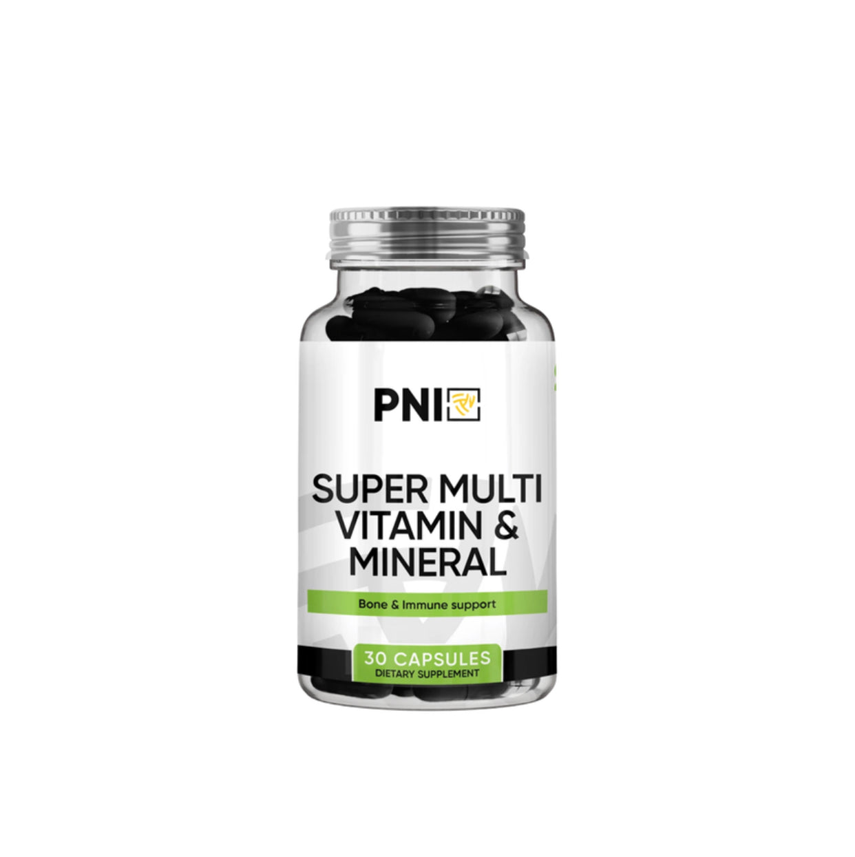 Super Multi Vitamin & Mineral - 30 Caps - PNI Supplements - BodyBalance ...