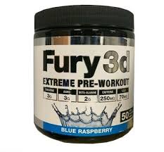 FURY 3D EXTREME PRE WORKOUT - BodyBalance Supplements
